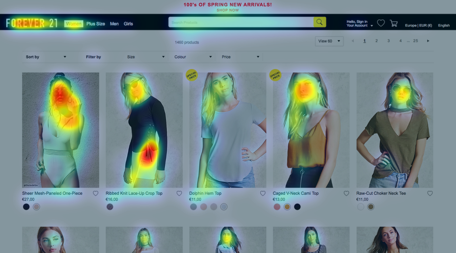 What Are Website Heatmaps And How To Use Them EyeQuant Data Driven 